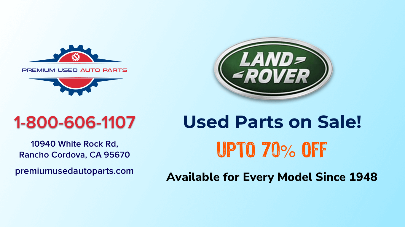 Used Land Rover Parts | Range Rover & All Models | Premium OEM