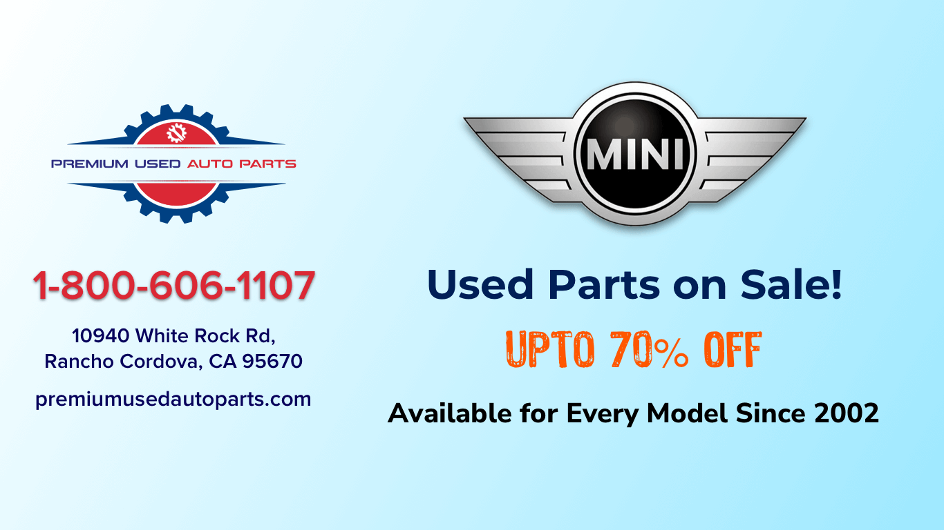 Used MINI Parts | Cooper, Countryman & All Models | OEM Quality