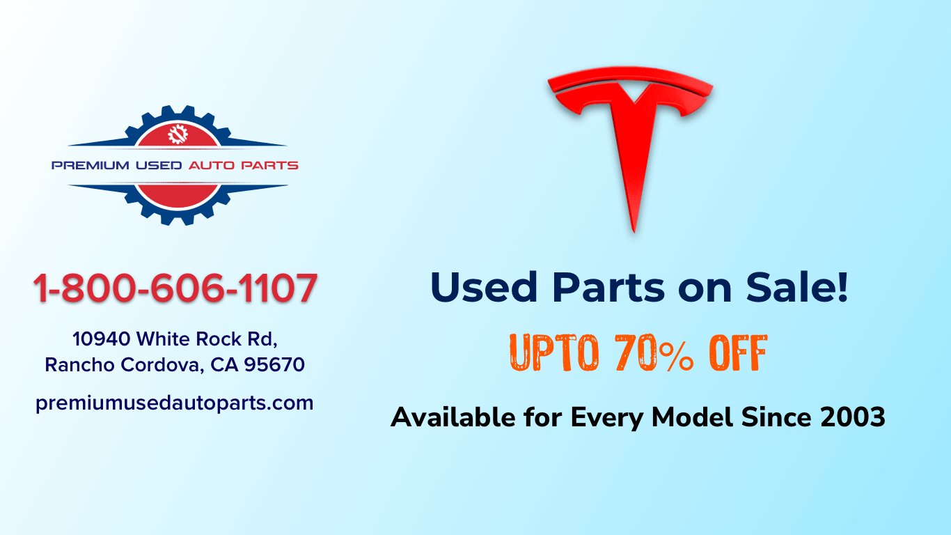 Used Tesla Parts | Model 3, S, X & Y | Certified & Tested